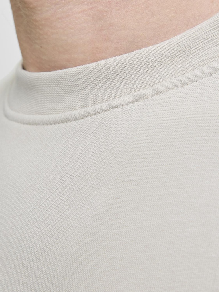 Hanorac mărime mare Jack & Jones Soho Sweatshirt Grey - MotleyDenim.ro